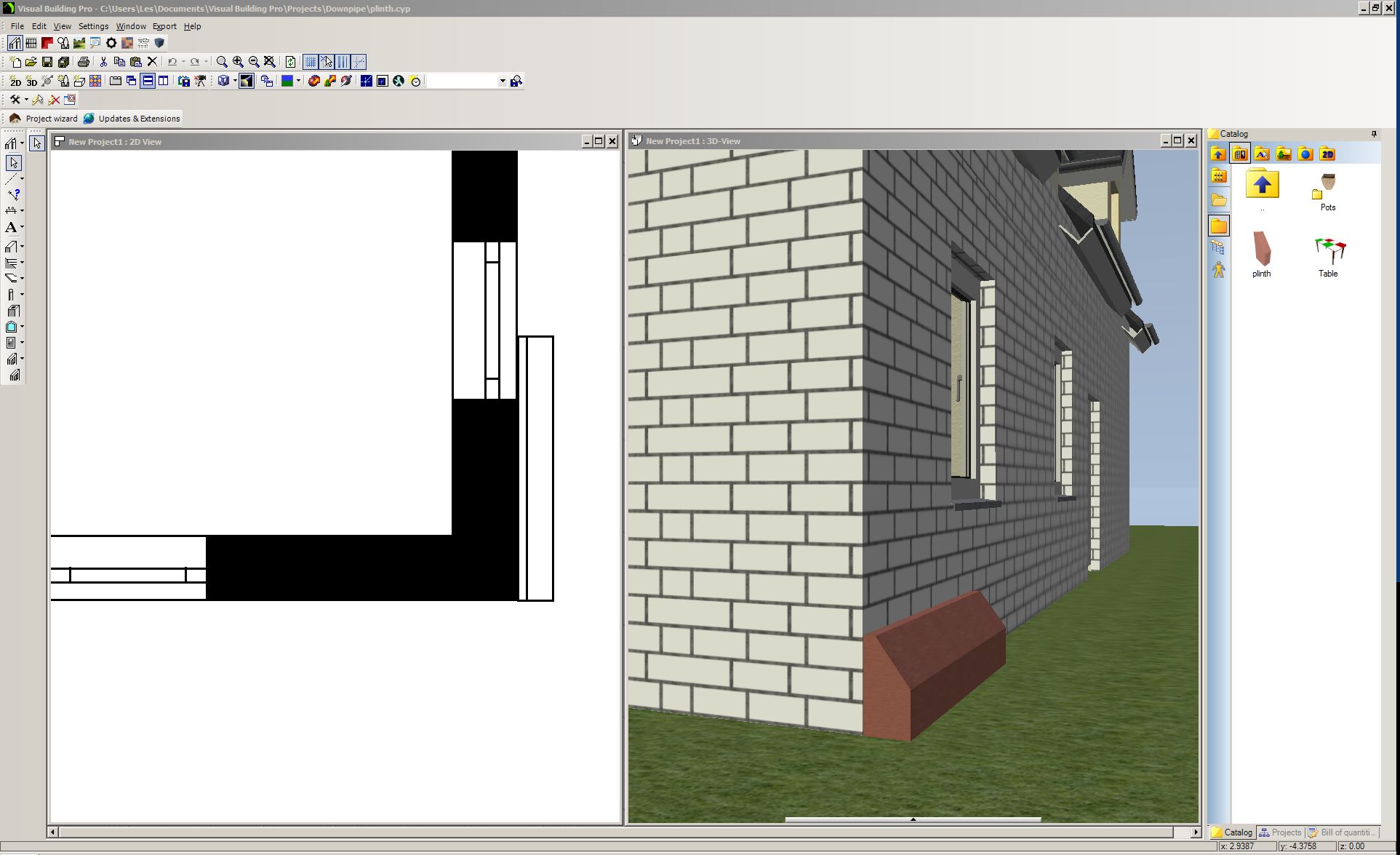 Plinth Course - Visual Building